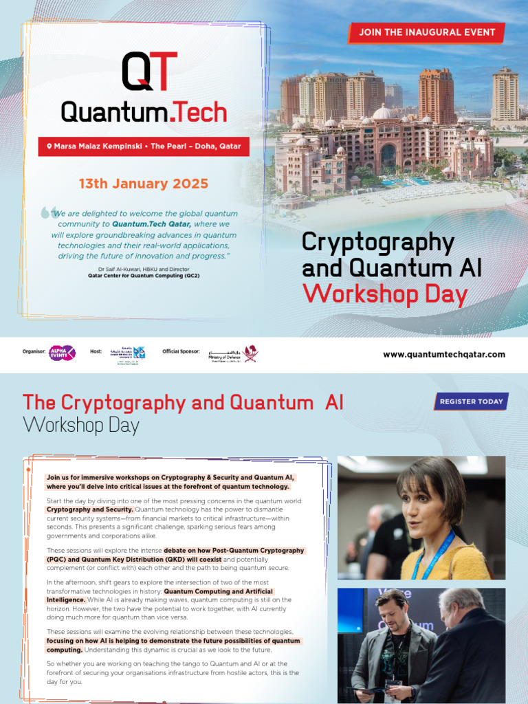 Qatar Quantum Meet | PDF | Quantum Computing | Artificial Intelligence