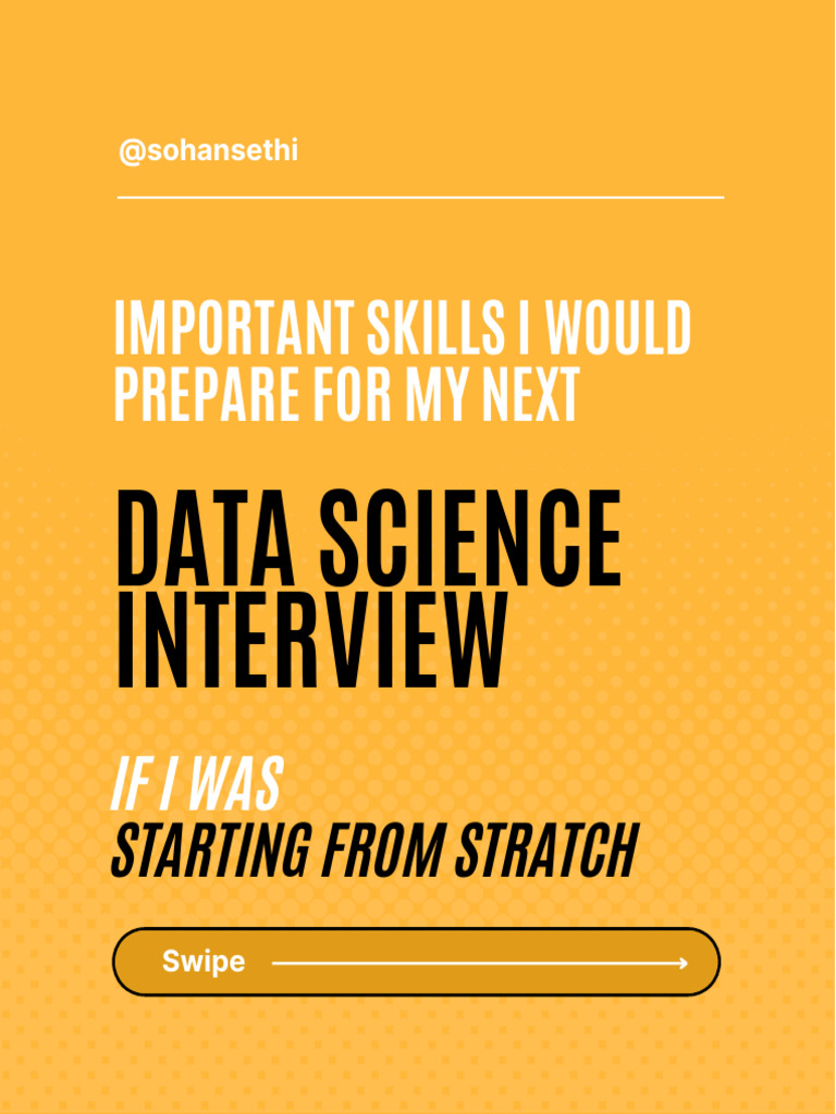 Essential Skills for Data Science Interviews | PDF | Statistics ...