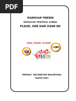 Pedoman Fls2n 2025 | PDF