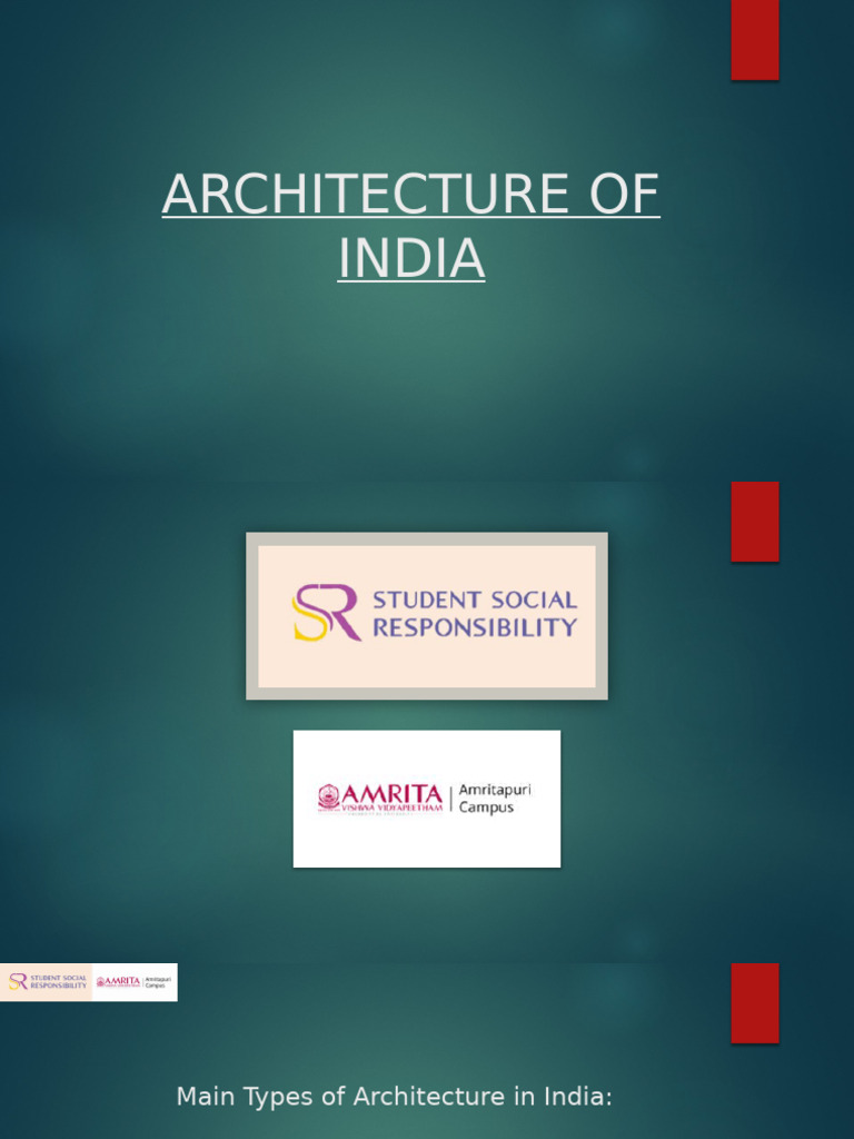 Architexture of India | PDF