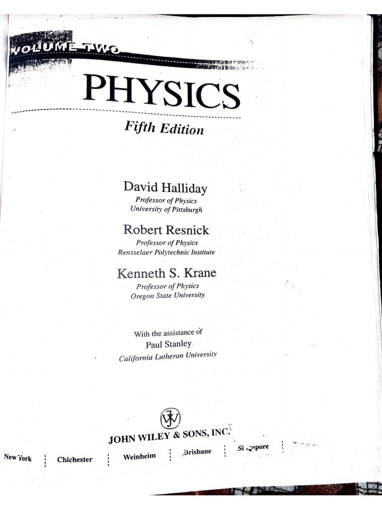 Physics CHP 1 | PDF