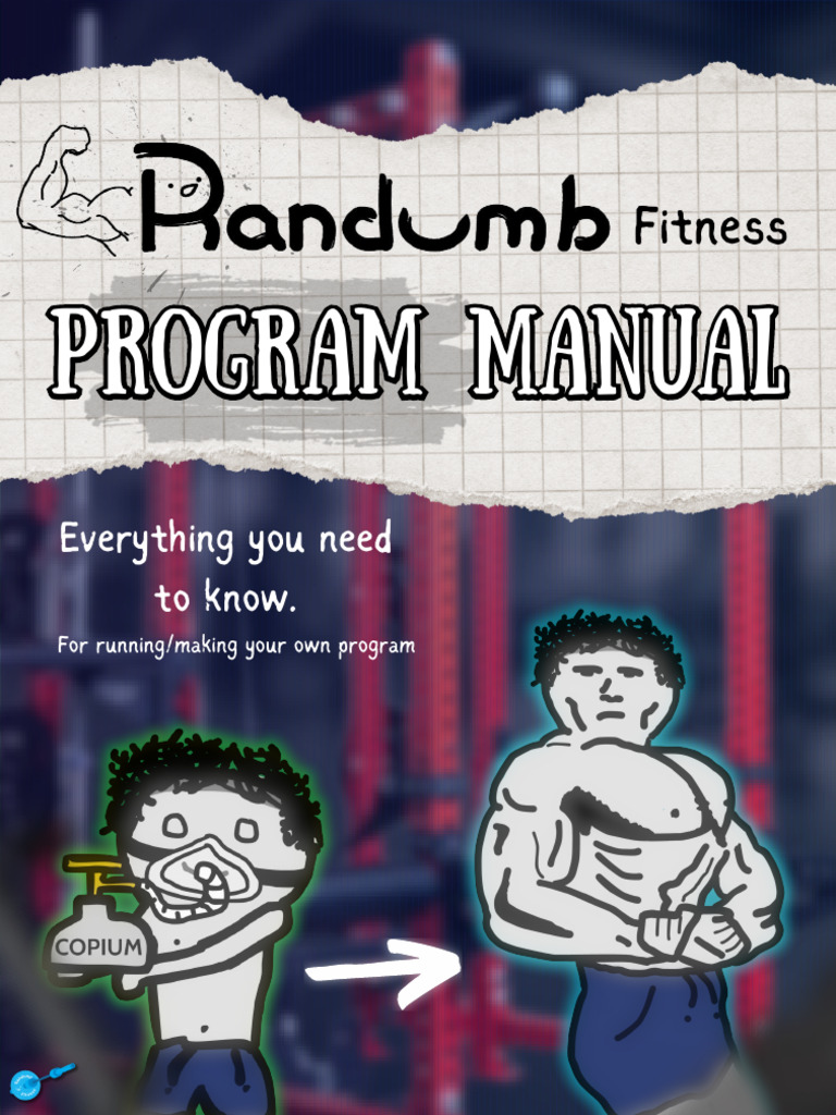 The Program Manual | PDF | Strength Training | Physical Exercise