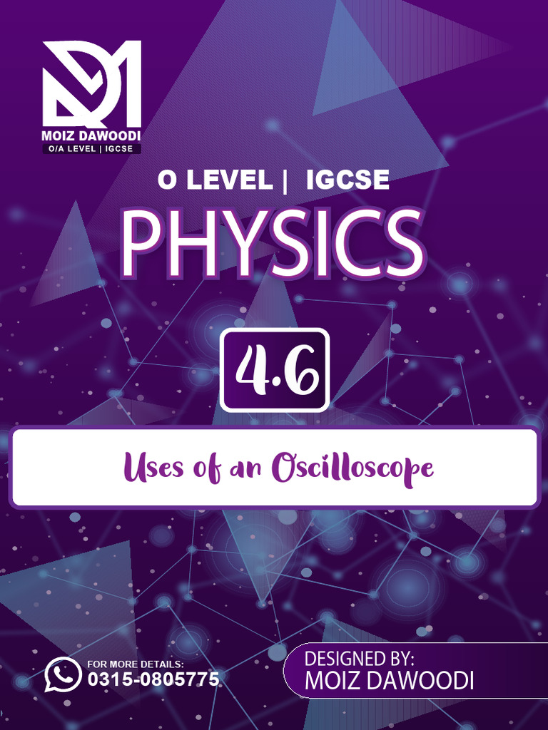 4.6 Uses of An Oscilloscope | PDF | Wavelength | Waves