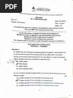 Specimen Exam Paper_CB2_IFoA_2019_final_0 | PDF | Inflation | Demand