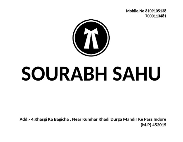 Sourabh Sahu | PDF