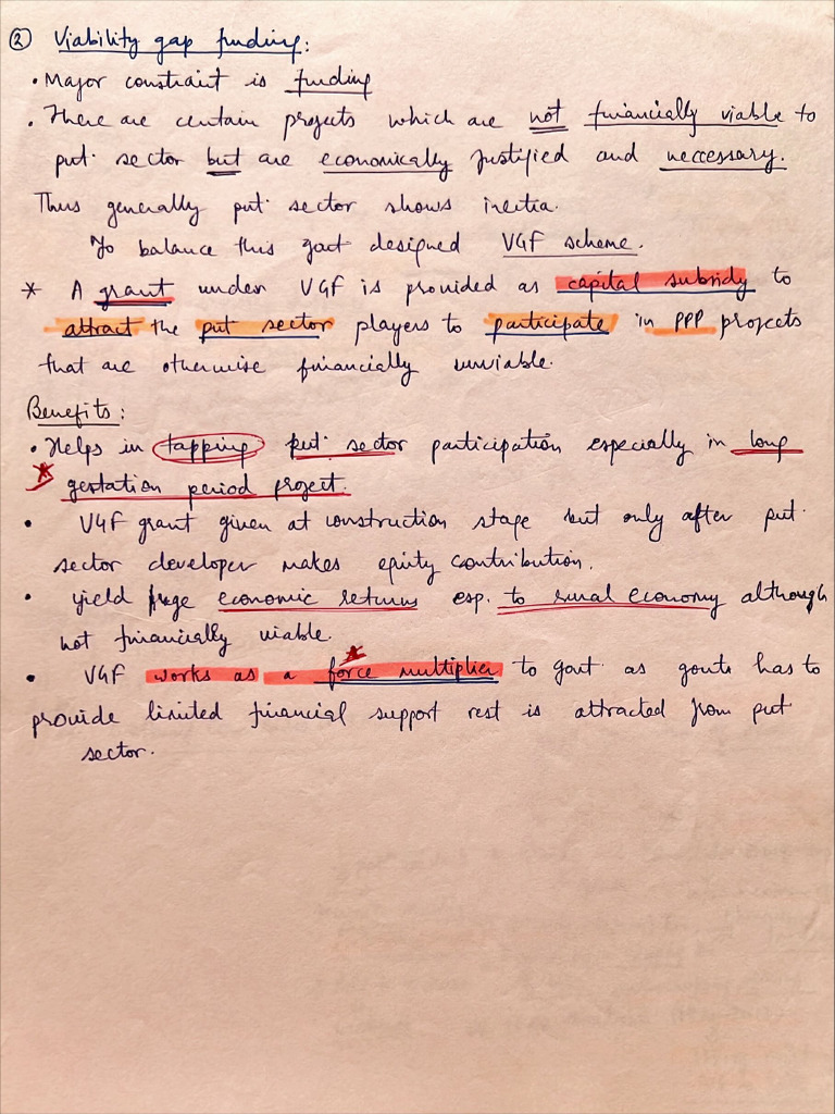 Viability Gap Funding | PDF