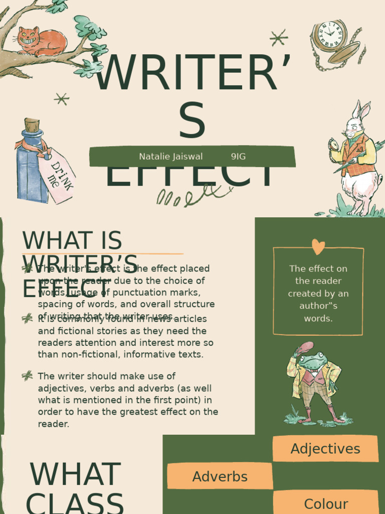 Writer's Effect | PDF