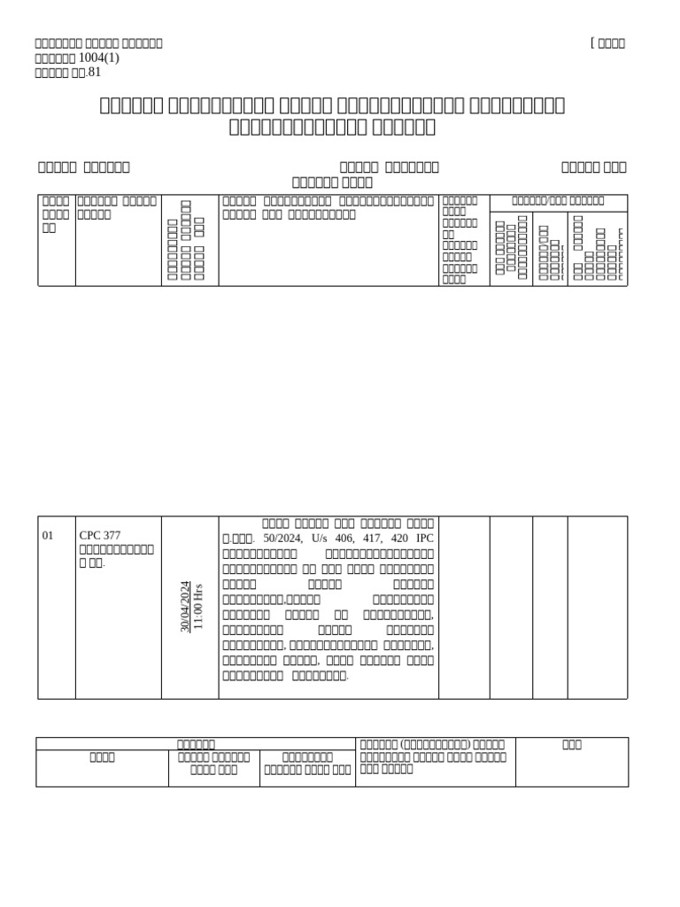 FSL Duty Pasport Hand Writing | PDF