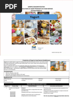 Flowchart of Greek Style Yogurt Preparation | PDF | Wellness | Cooking ...