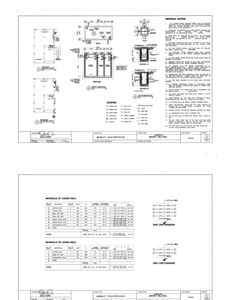 As-Built Drawing (2) | PDF