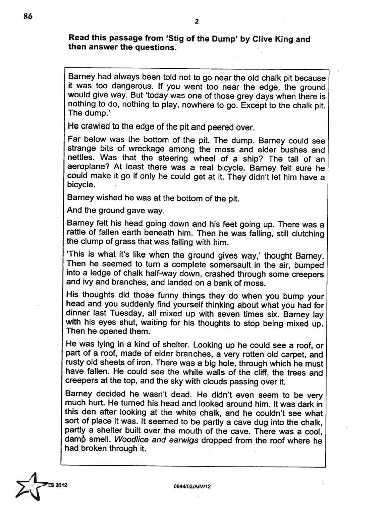 English Primary Checkpoint-270-279 | PDF