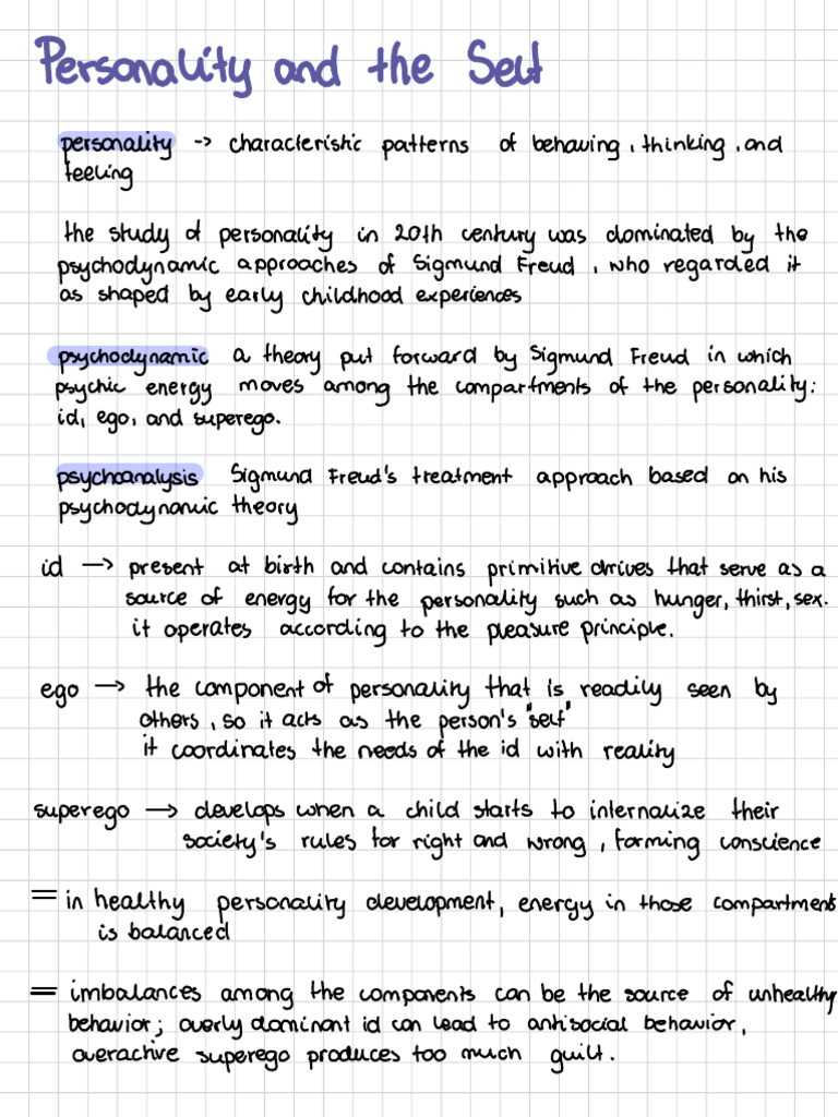 Individual Self | PDF | Psychodynamics | Self Concept