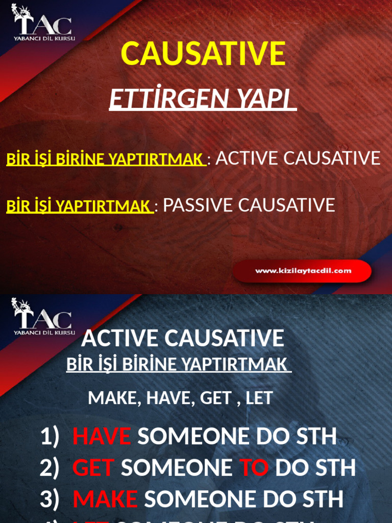 Causative | PDF