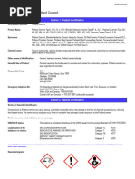 MSDS of Common Cements - Jan 2024 | PDF | Cement | Dermatitis
