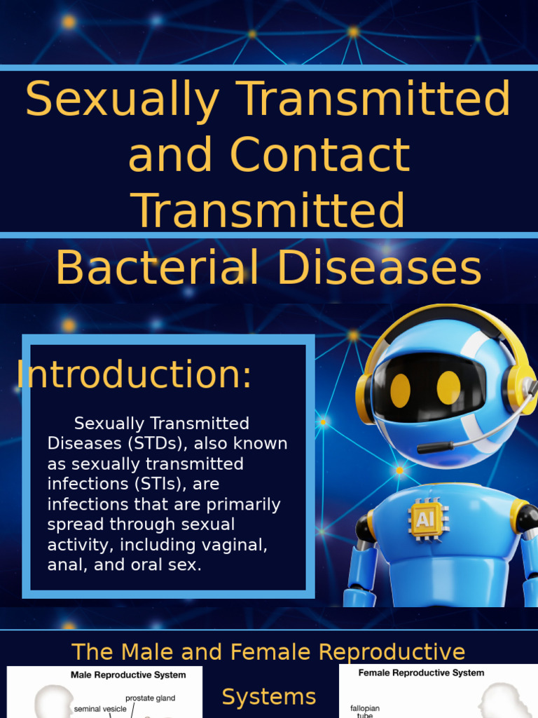 std ppt | PDF | Sexually Transmitted Infection | Health Sciences