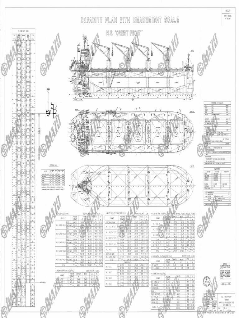 B-03 Capacity Plan With Deadweight Scale S-k065 | PDF