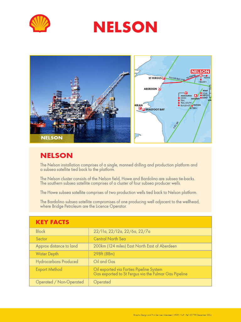 Shell Nelson Fields | PDF | Petroleum | Hydrocarbons