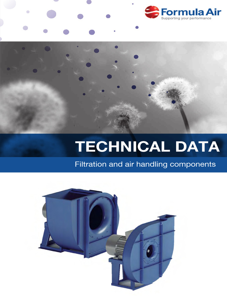 FANS Technical Datasheets en | PDF | Mechanical Engineering