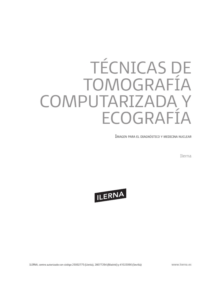 tec tomo y eco | PDF | Ct Scan | Radiología intervencional