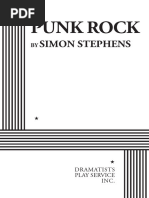 Punk Rock by Simon Stephens Script PDF | PDF
