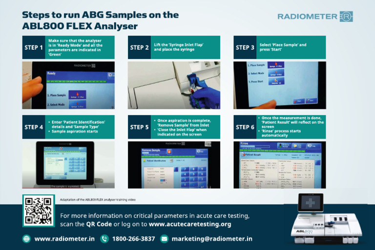 ABG Samples on ABL800 FLEX Analyser | PDF