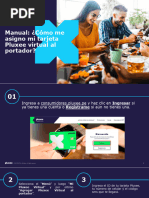 Guía de uso de tarjetas Pluxee | PDF | Aplicación movil | Contraseña