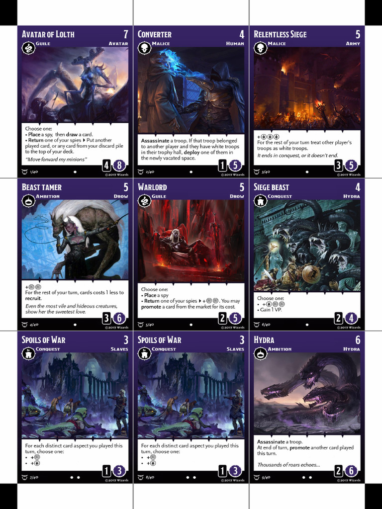Siege Deck | PDF