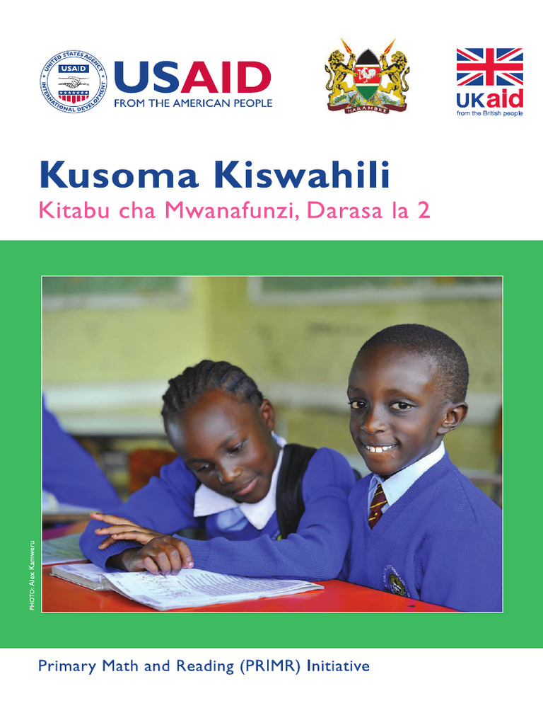 Kusoma Kiswahili - Kitabu Cha Mwanafunzi - Darasa La Pili | PDF