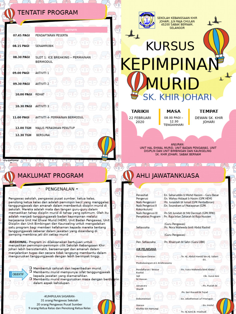 Buku Program Kepimpinan Pengawas | PDF