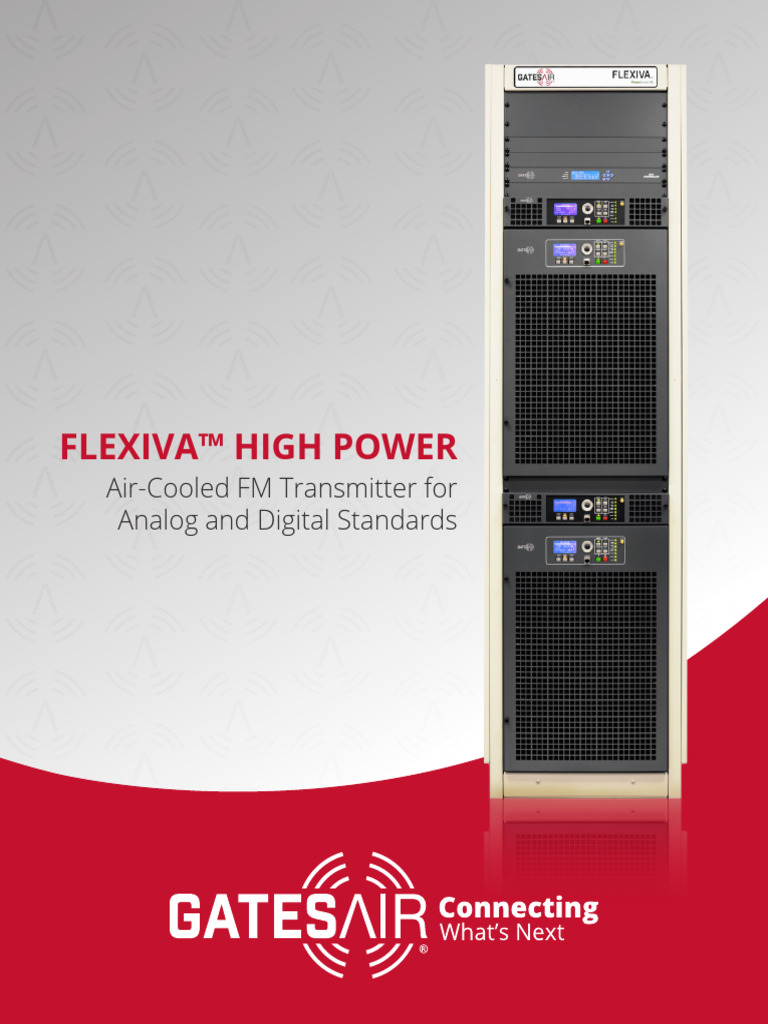 Transmitter Gates Air Broch Flexiva High Power JD 05232024 | PDF ...