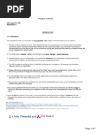 Max Life Insurance Offer Letter | PDF | Expense | Insurance