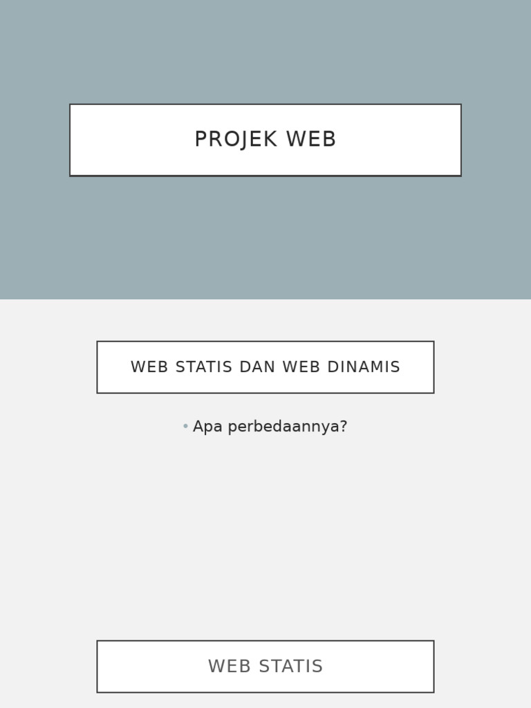 Review Projek Web | PDF