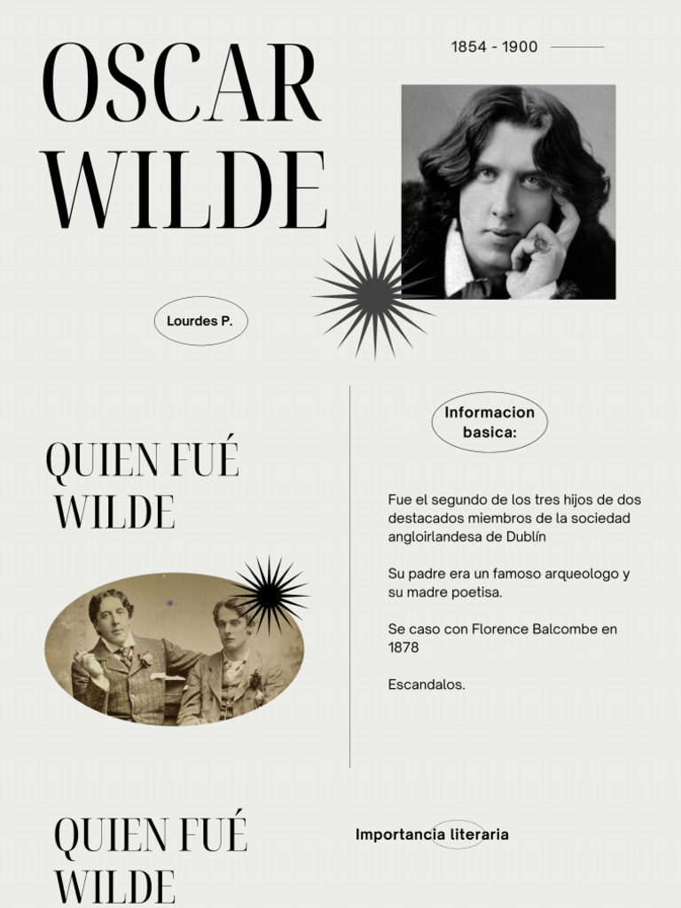 Oscar Wilde | PDF
