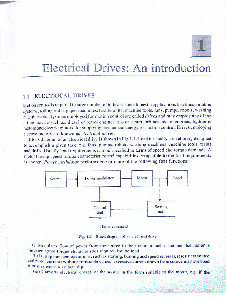 Toaz - Info Electric Drives by GK Dubey PR | PDF