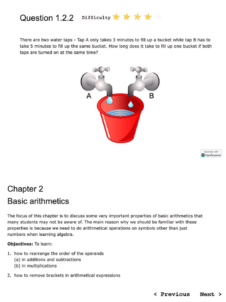 HKAGE Math Level 1 Algebra | PDF