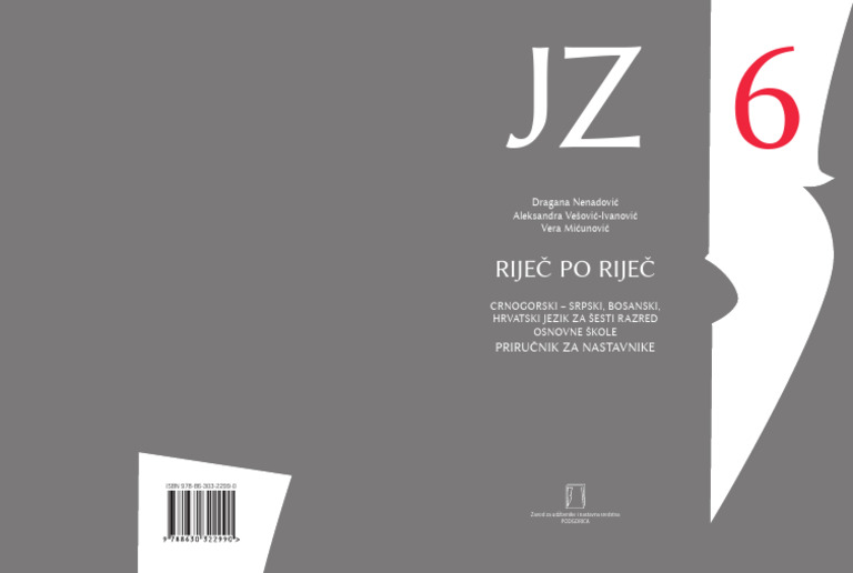 Rijec Po Rijec 6 - Prirucnik (Korice) - 0 | PDF