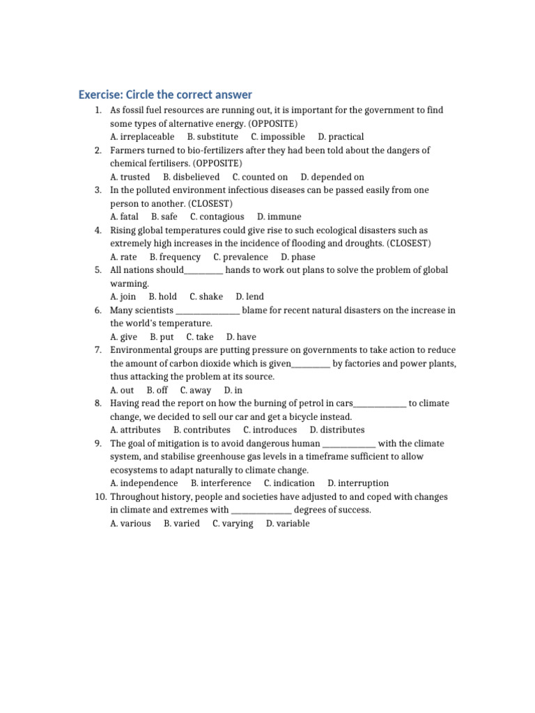 Compact Exercise Improved | PDF