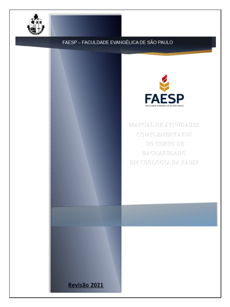 Manual de Atividades Complementares | PDF | São Paulo | Pedagogia