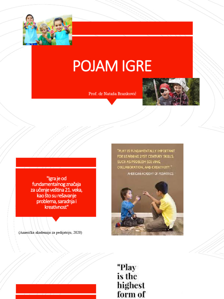 Pojam Igre | PDF