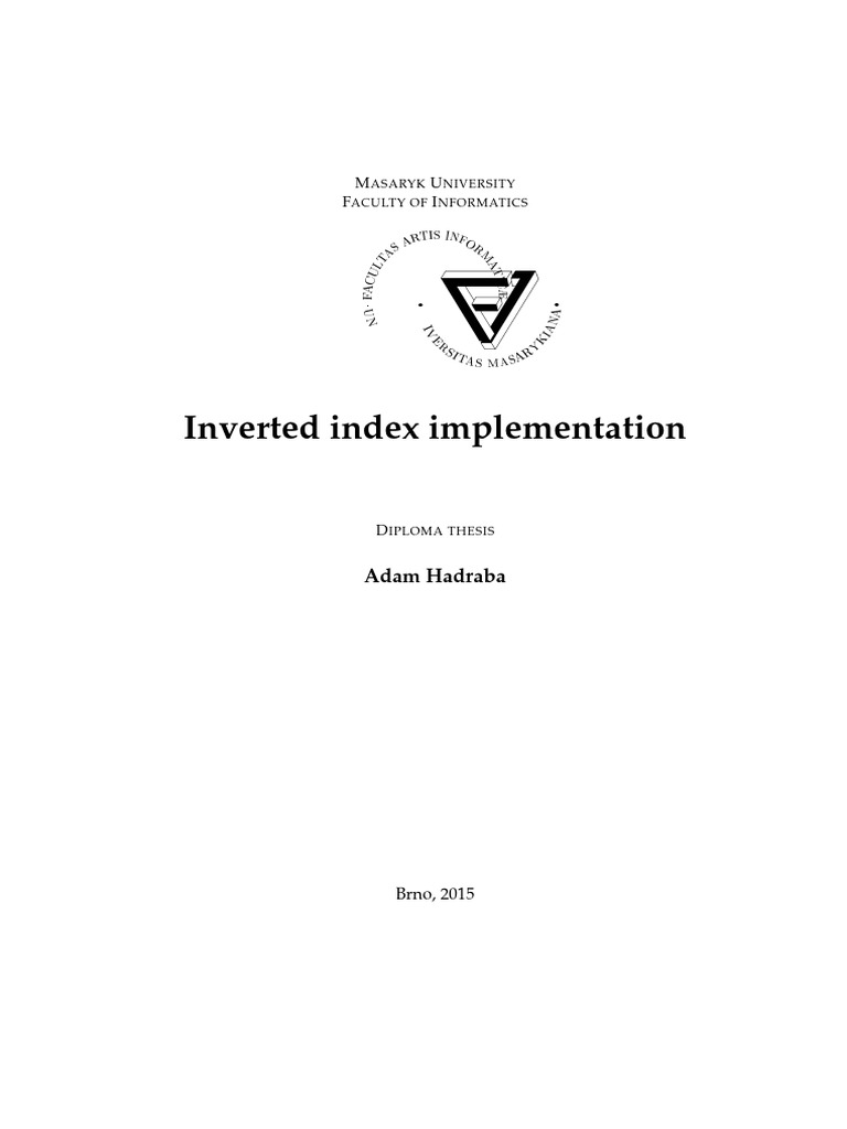 thesis | PDF | Search Engine Indexing | Data Compression