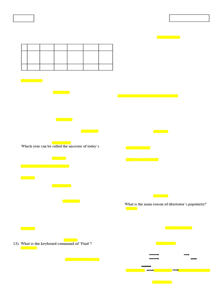 X_ICT_eng_final answer | PDF | Microcomputers | Computing