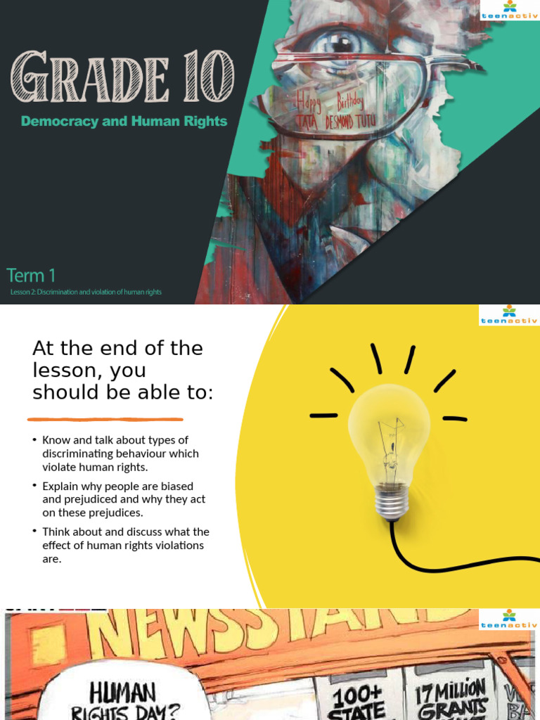 Human Rights Awareness for Students | PDF