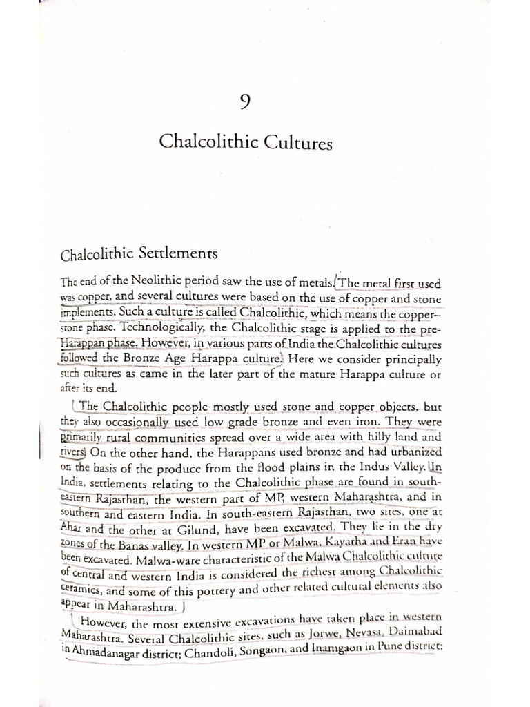 chalcolithic culters | PDF