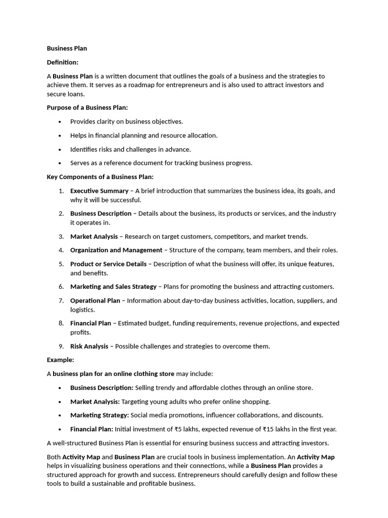 Essential Business Plan Guide | PDF
