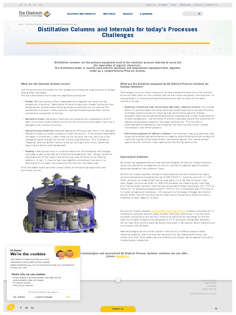 Distillation Columns Problems | PDF | Distillation | Liquids