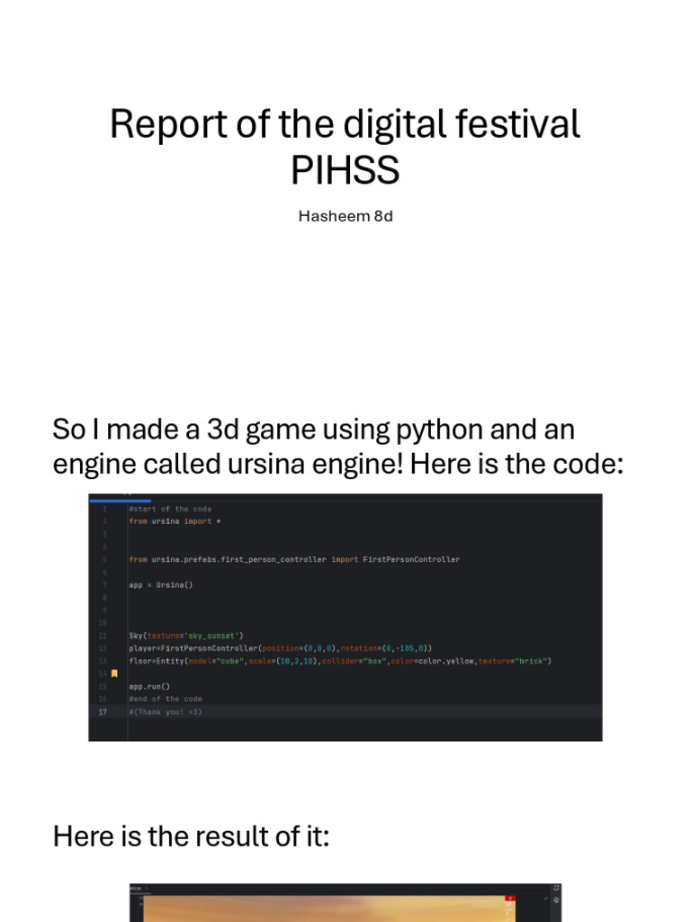 3D Game Development with Python | PDF