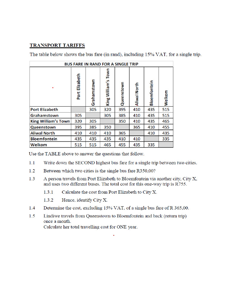 TRANSPORT | PDF