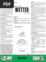 Curamycín 100: Antibiótico Agrícola Efectivo | PDF | Vómitos | Agua