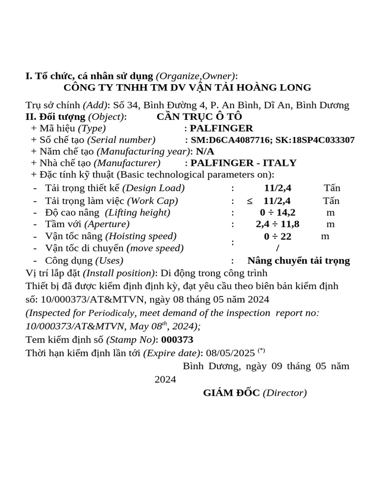 PKQ Komatsu FD180 | PDF