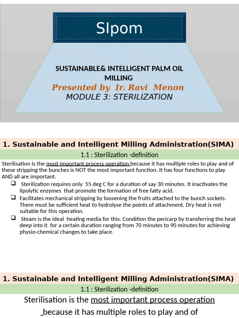03 C SIPOM - Sterilization | PDF | Steam | Sterilization (Microbiology)